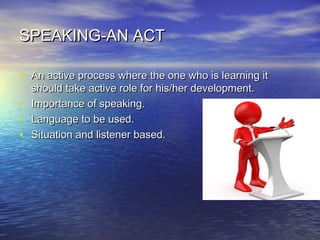 Communication skills LSRW(Listening ,Speaking, Reading and Writing) | PPT