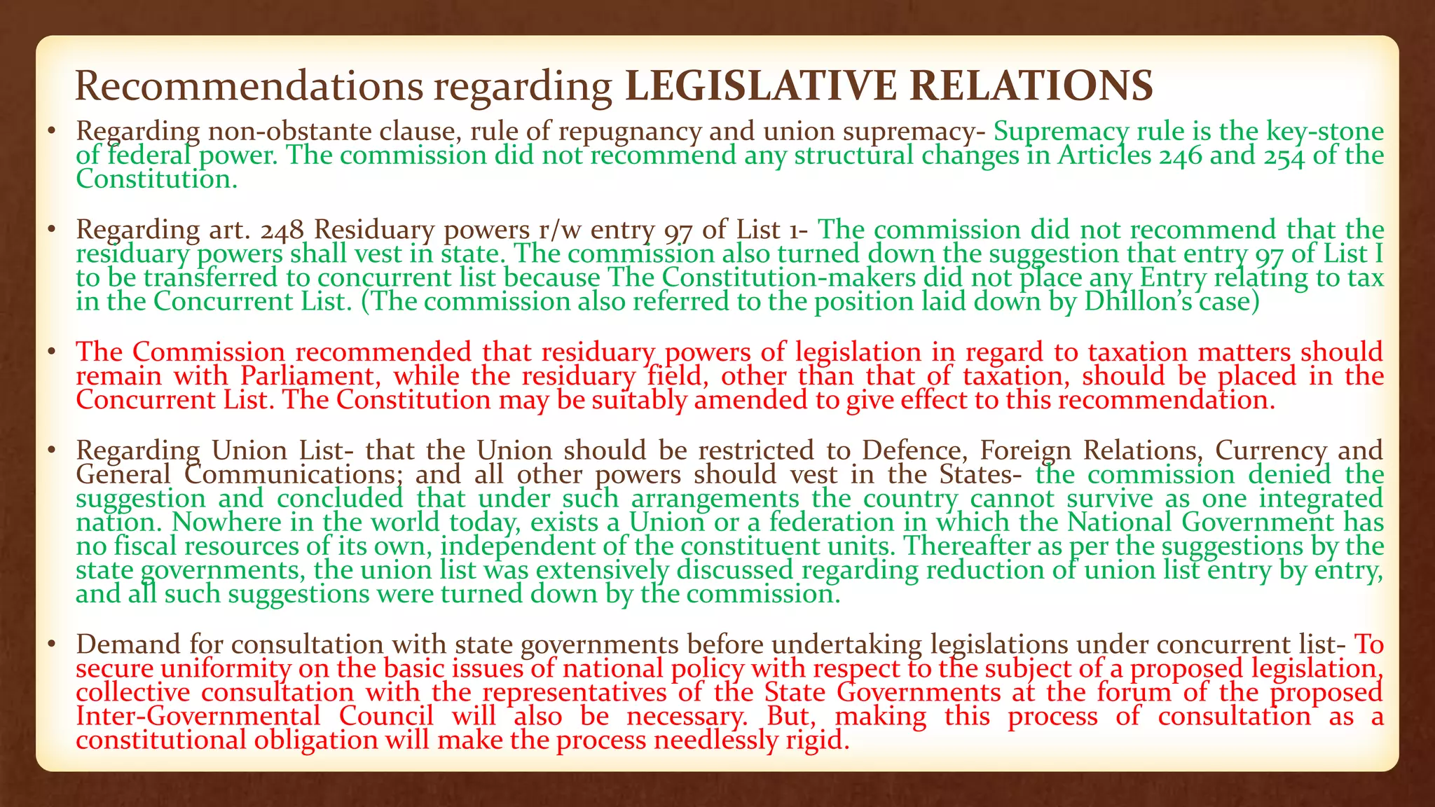 Sarkaria commission | PPTX