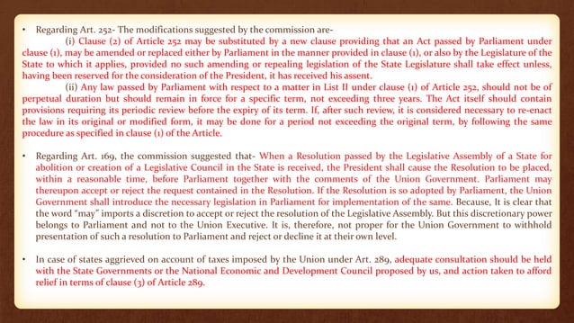 Sarkaria commission | PPTX