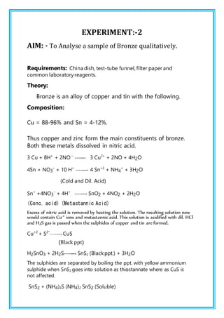 chemistry project on constituents of alloys | DOCX