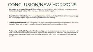 Business Development Plan for Sawaya for Agriculture & Trading (SARL) | PPT