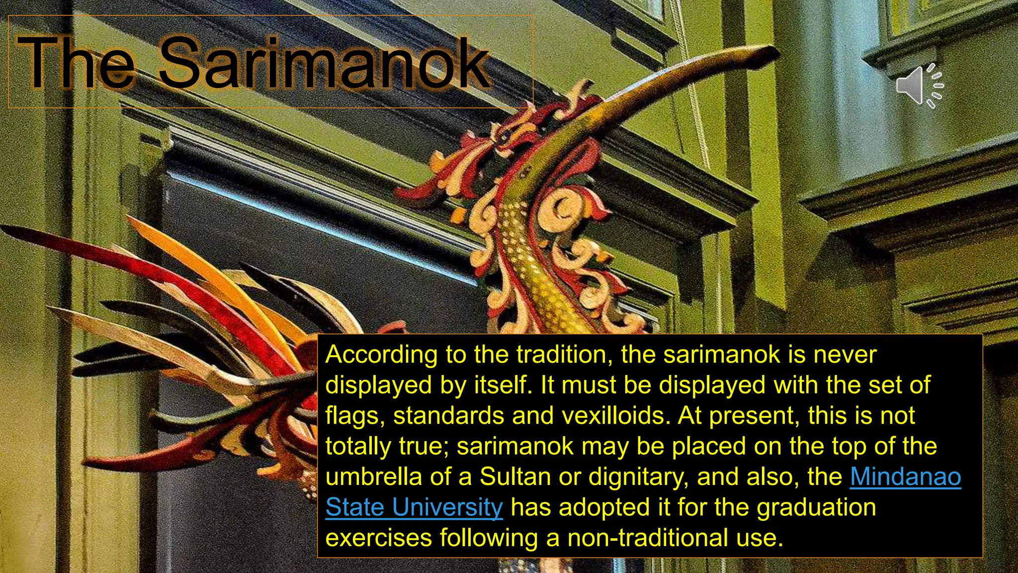 Sarmanok grade 7 arts history and background third quarter | PPTX