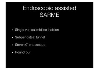 Endoscopic assisted SARME | PPT