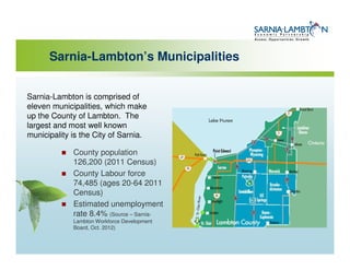 Sarnia-Lambton data centre overview 2013-06 | PDF