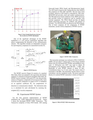 A WAVELET BASED MODULATION | PDF