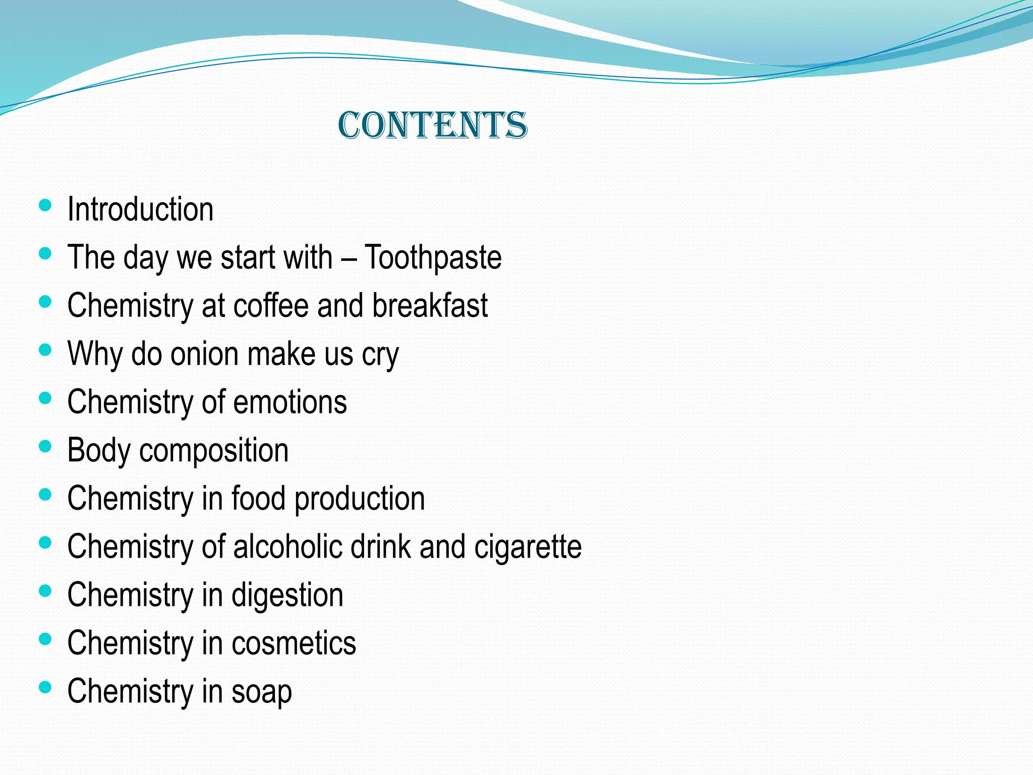 Chemistry In Daily Life Cleared Notes Pptx