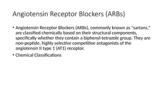 SAR of Angiotensin receptor blockers.pptx