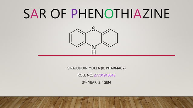 SAR of phenothiazine.pptx