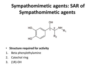 Structure Activity Relationship of sympathomimetic agents.pdf