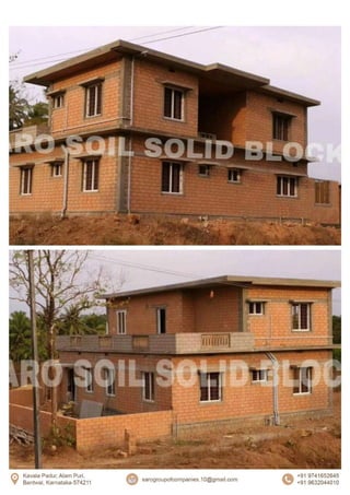 CSEB_Interlocking Mud Blocks_SARO_Mangalore_Karnataka | PDF