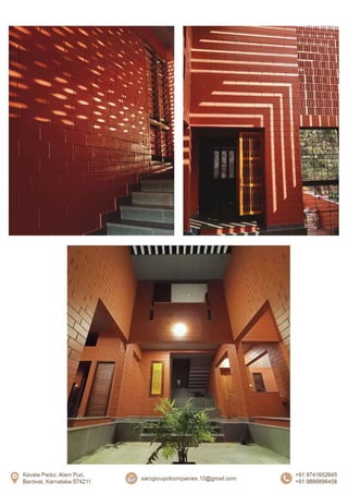 CSEB_Interlocking Mud Blocks_SARO_Mangalore_Karnataka | PDF