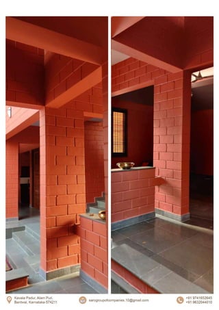 CSEB_Interlocking Mud Blocks_SARO_Mangalore_Karnataka | PDF