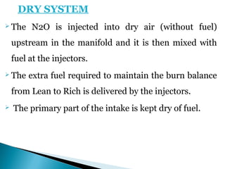 Nitrous Oxide in Automobile | PPT