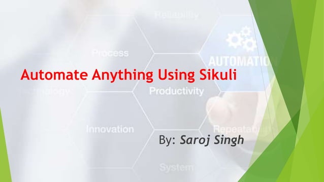 Sikuli UI Automation | PPT