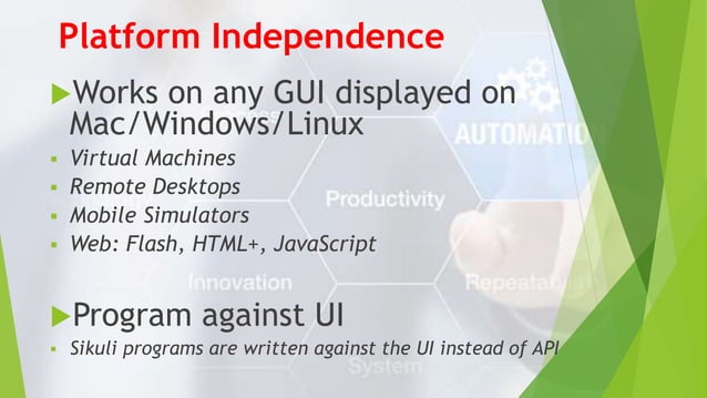 Sikuli UI Automation | PPT