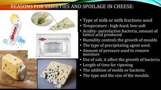 Food Microbiology (CHEESE AND KEFIR) | PPTX