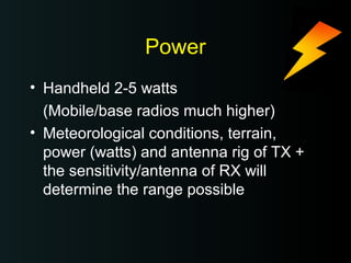 SAR Radio Communications | PPT