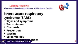 SARS(Severe Acute Respiratory Syndrome) .pptx