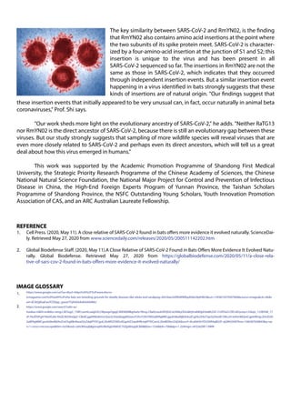 ORIGIN OF SARS-CoV-2: NATURAL EVOLUTION ARGUMENT | PDF