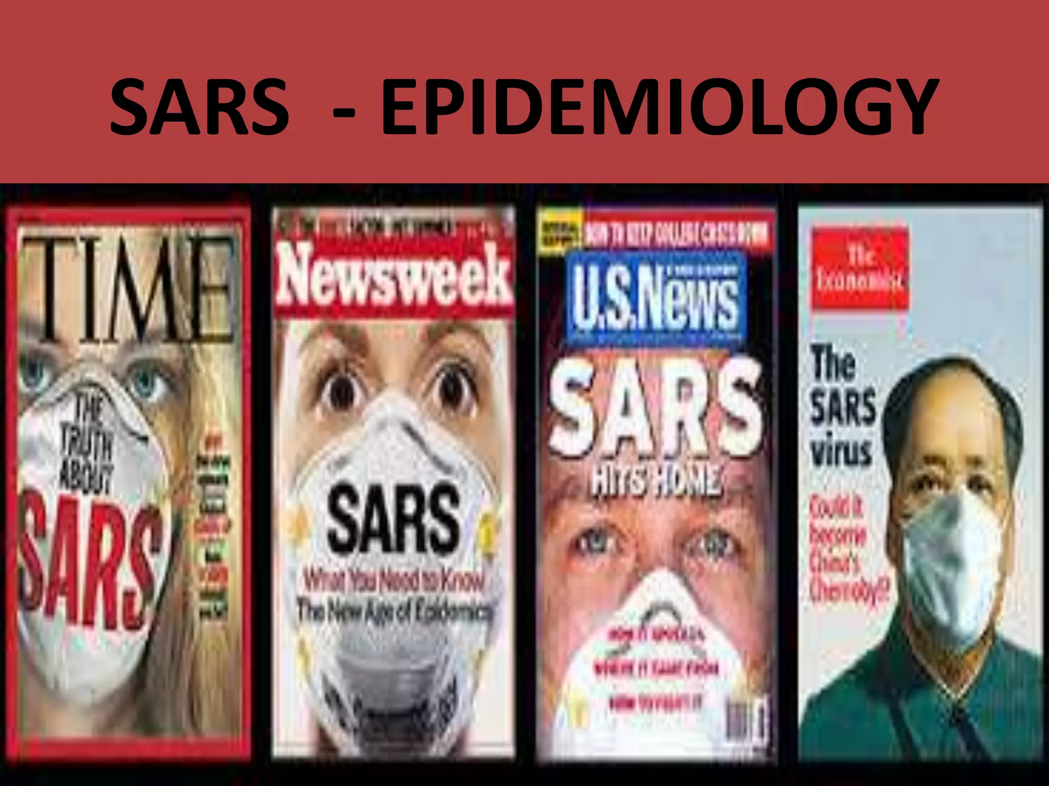 SARS epidemiolody and morphology of the virus | PPTX