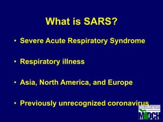piratory SARS (1).ppt HEALTH EDUCATION About SEvere res[ | PPT