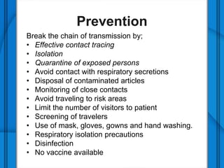SARS Anthrax.pptx in tropical disease course | PPT