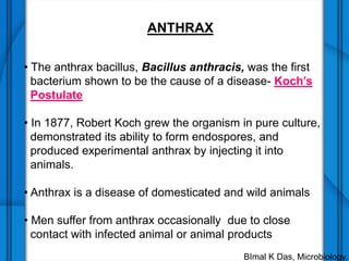 SARS Anthrax.pptx in tropical disease course | PPT