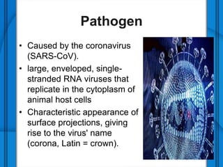 SARS Anthrax.pptx in tropical disease course | PPT