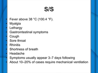 SARS Anthrax.pptx in tropical disease course | PPT
