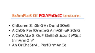 SARS + Examples of Texture in Music.pptx