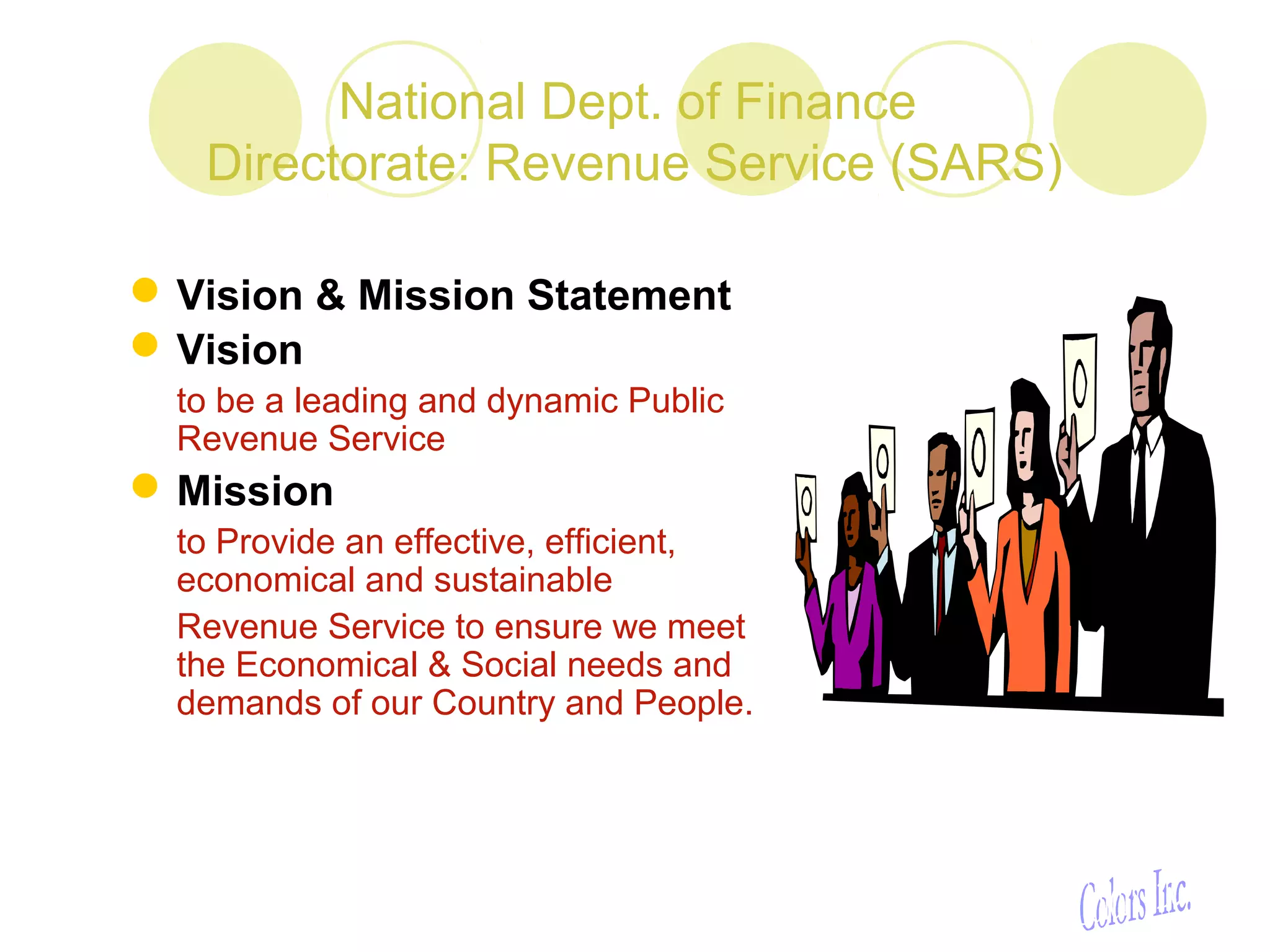 Designed the 80/20 fully Integrated tax system for South African ...