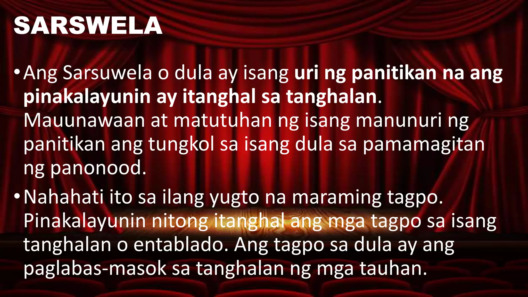 SARSWELA-walang sugat.pptx
