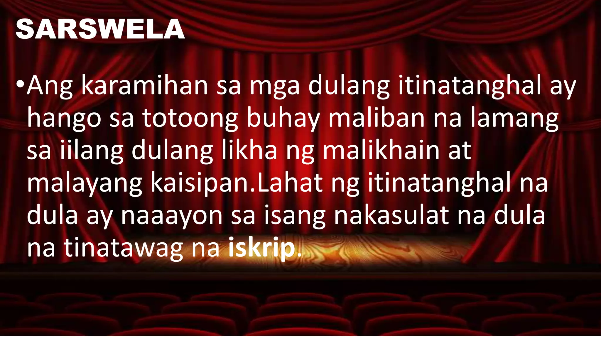 SARSWELA-walang sugat.pptx