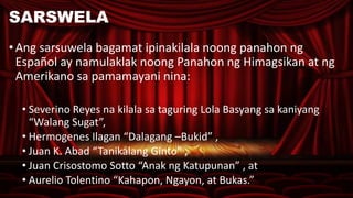 SARSWELA-walang sugat.pptx