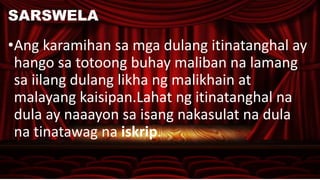 SARSWELA-walang sugat.pptx