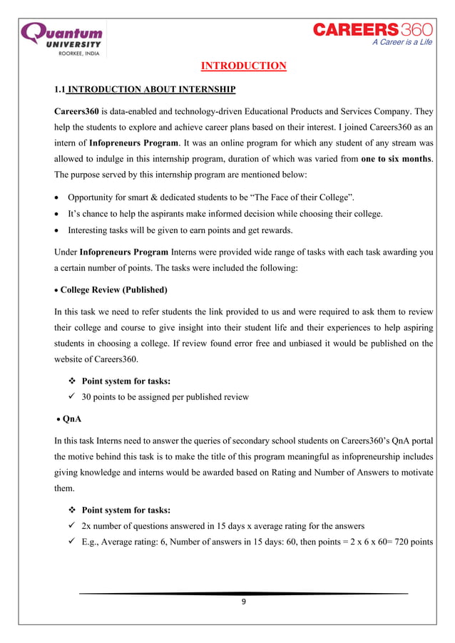 Graduation marketing summer internship project | PDF | Undergraduate Education | College Education