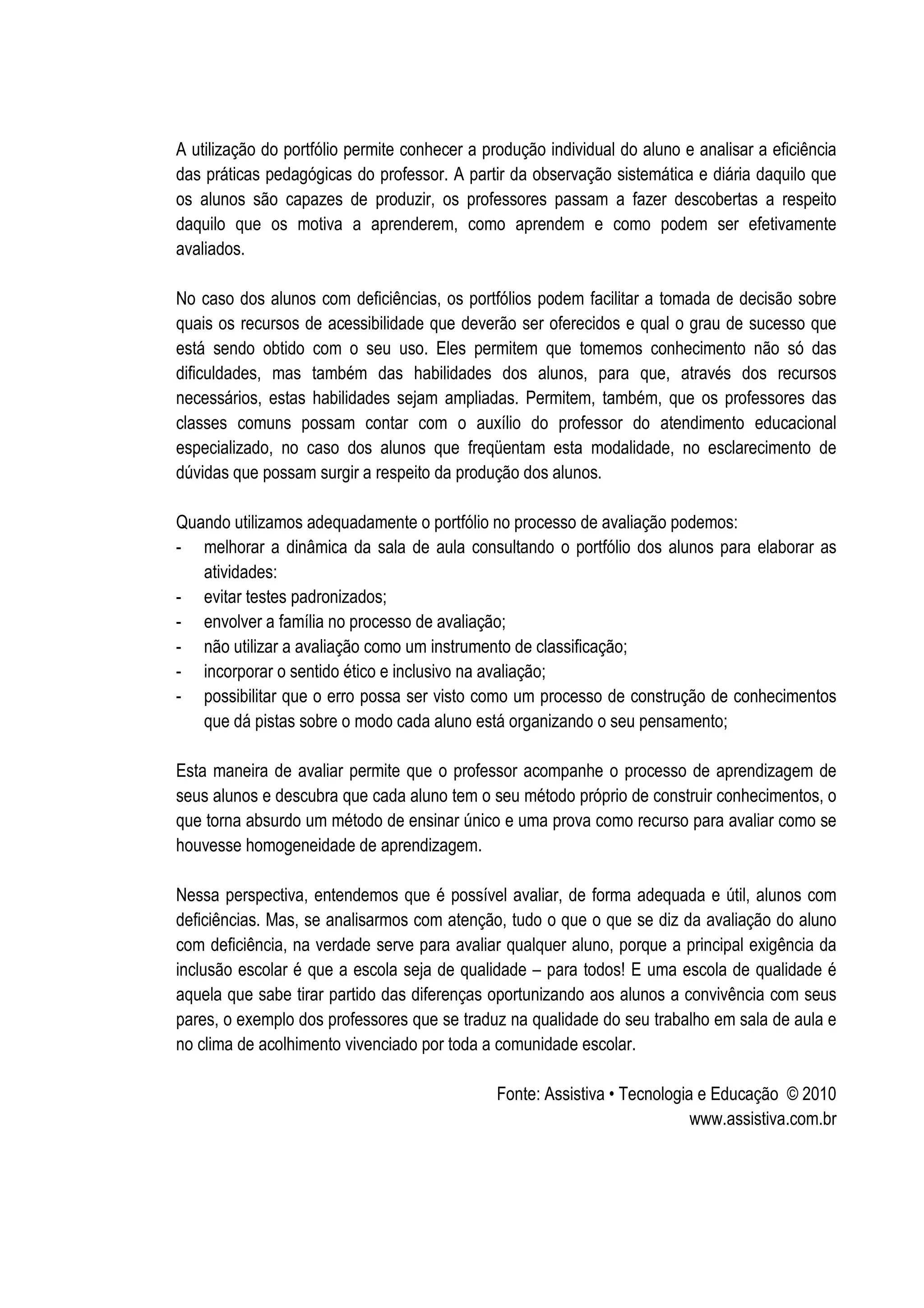 Sartoretto como avaliar o_aluno_com_deficiência | PDF