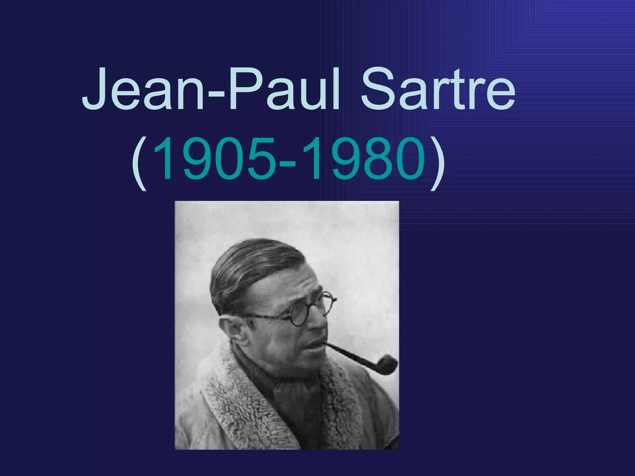 Sartre | PPT