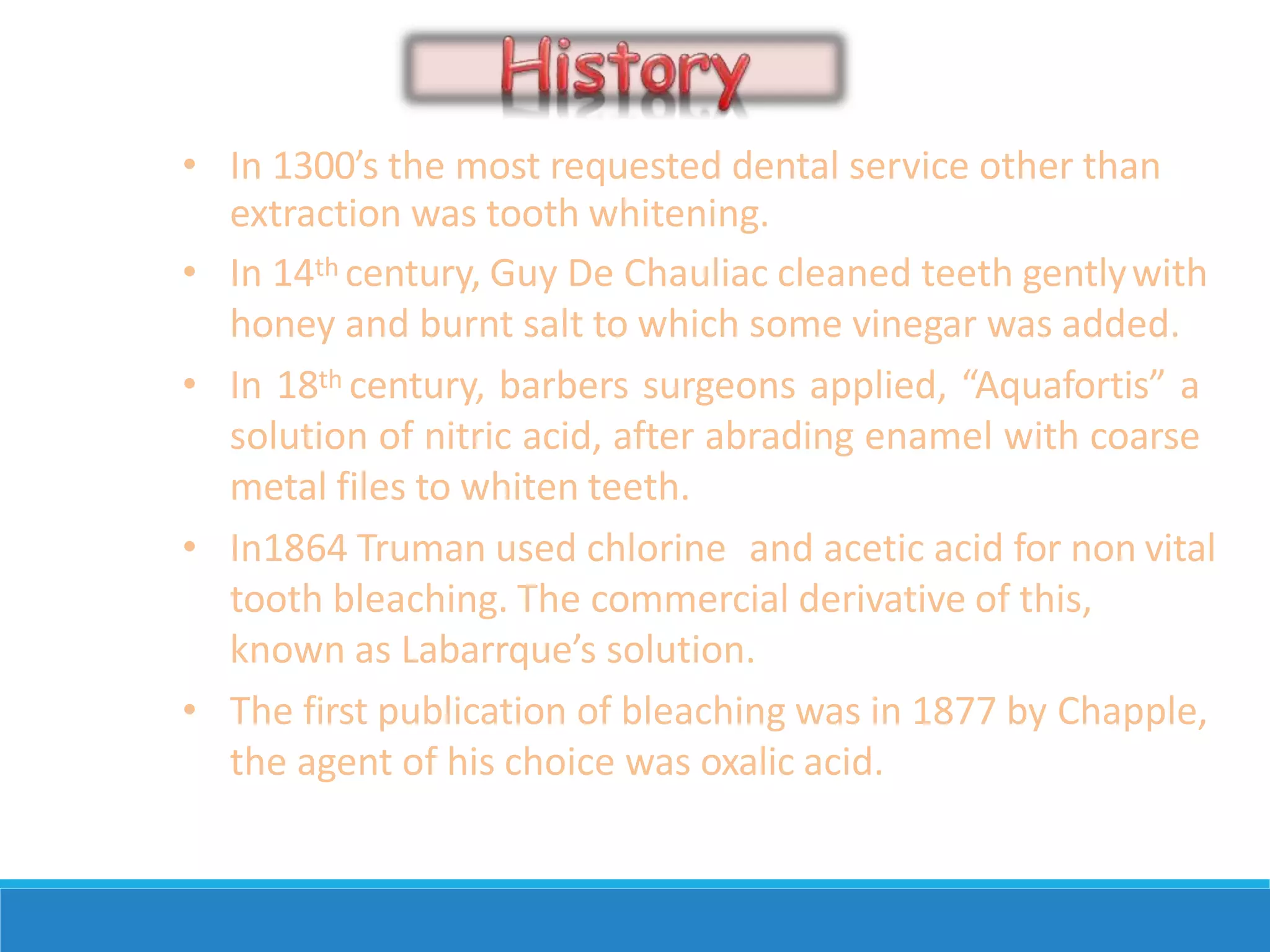 bleaching of tooth | PPTX
