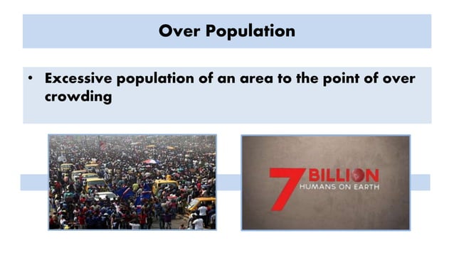 Over population | PPT