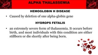 Thalassemia | PPTX