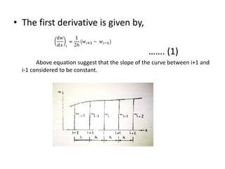 Finite Difference method in Strucutral Dynamics | PPTX