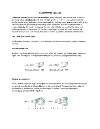 Minor Project Report on - short range personal 'RADAR'. | PDF