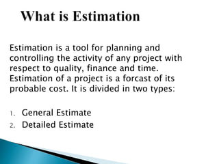 estimate (interior design student work) | PPT