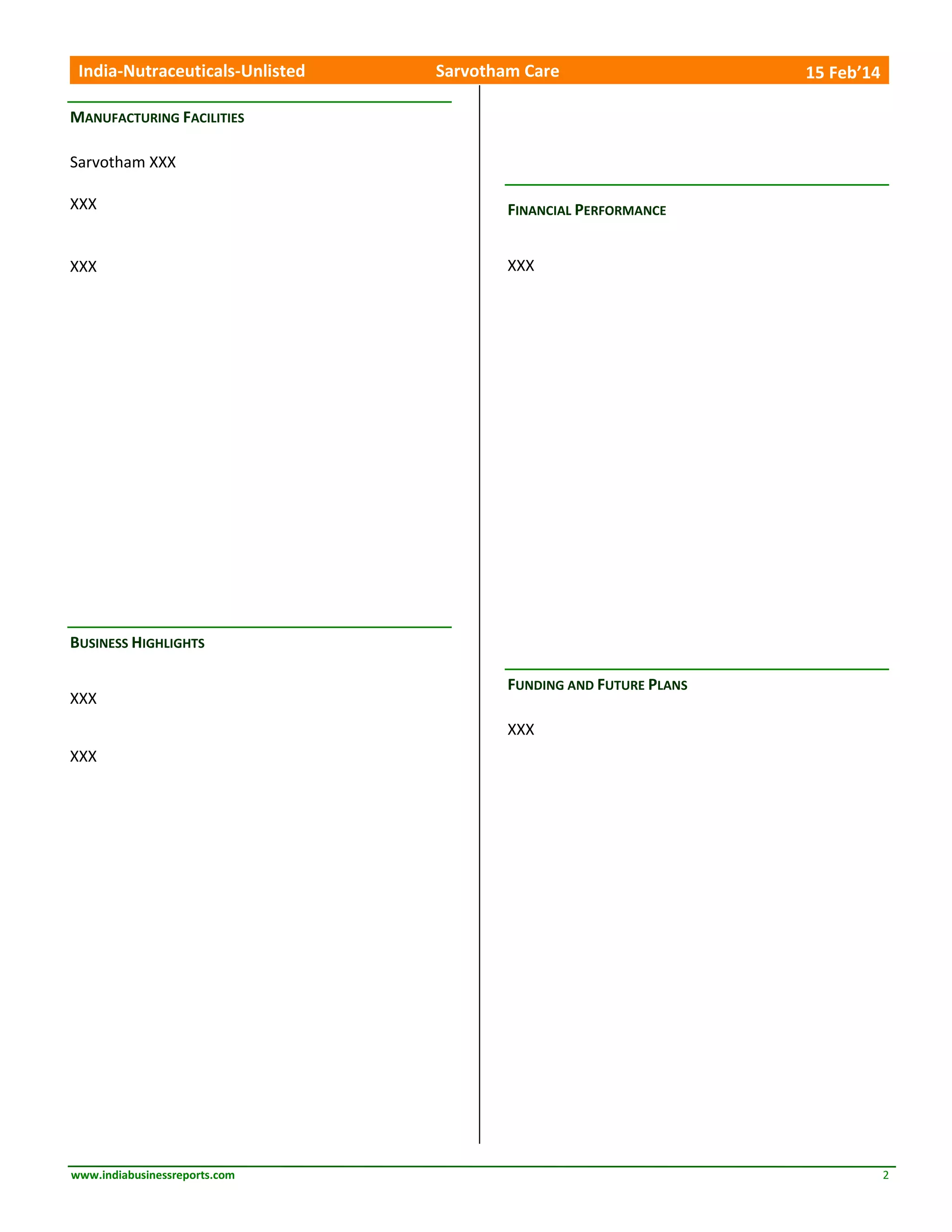 Sarvotham Care | PDF
