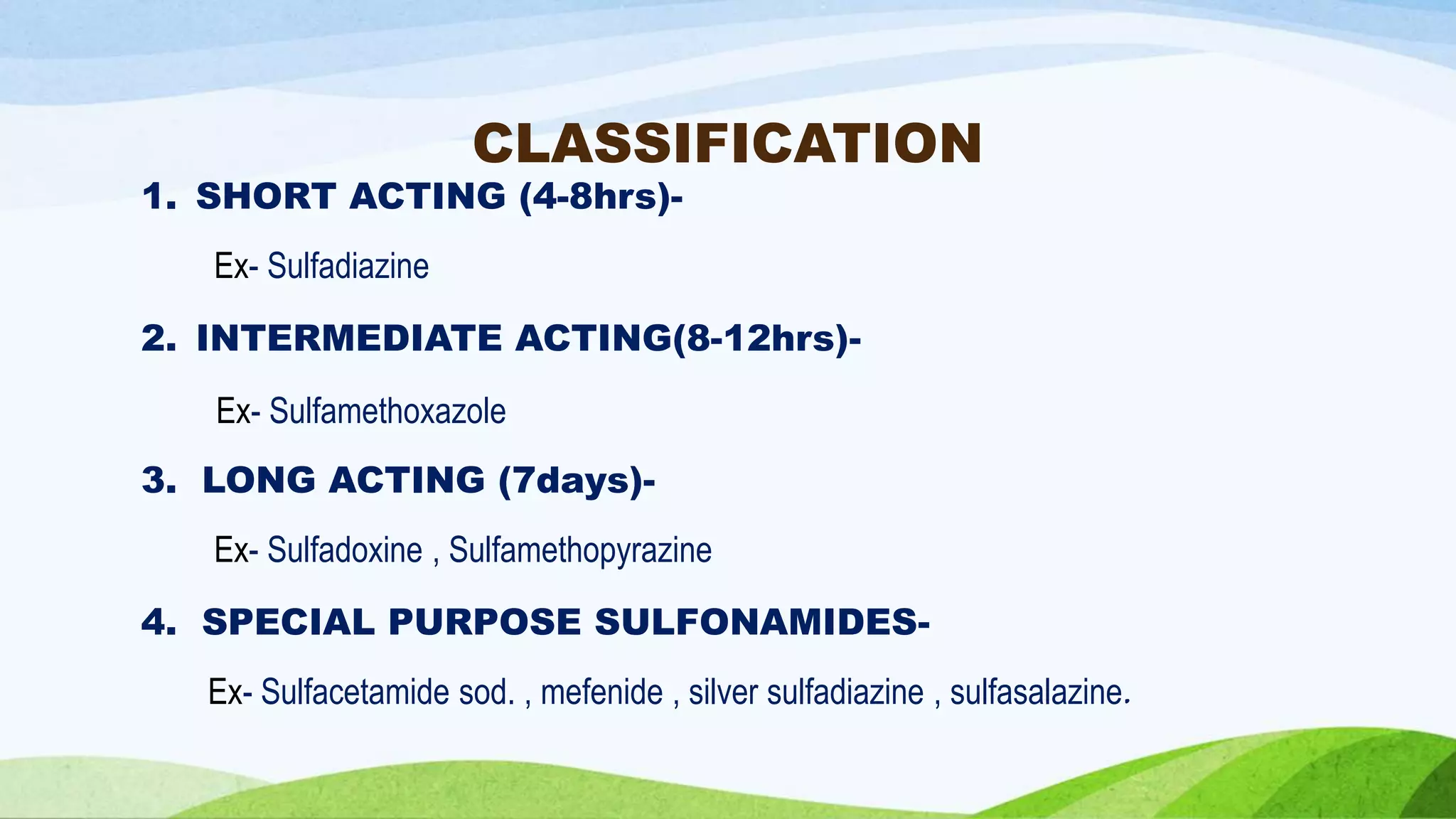 Sulfonamide BASIC | PPTX