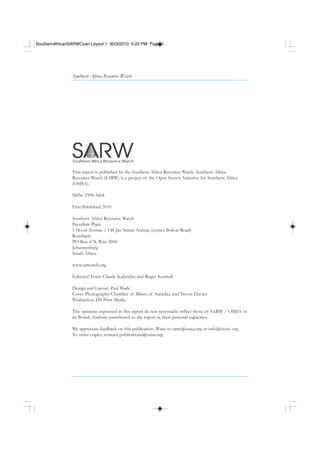 South African Mining Companies in Southern Africa | PDF