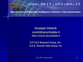 SAS (Secure Active Switch) | PPT