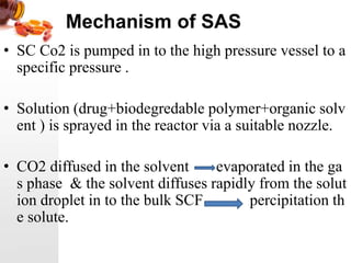 supercritical anti solvent | PPT