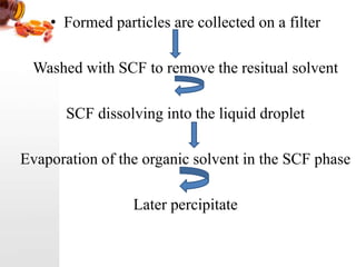 supercritical anti solvent | PPT